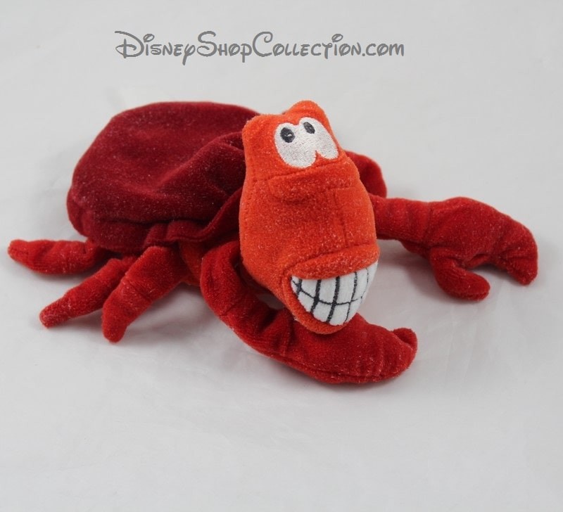 Peluche Sébastien DISNEYLAND crabe La Petite Sirène Ariel 22 cm - D... Peluche Sébastien DISNEYLAND crabe La Petite Sirène Ariel 22 cm - D...